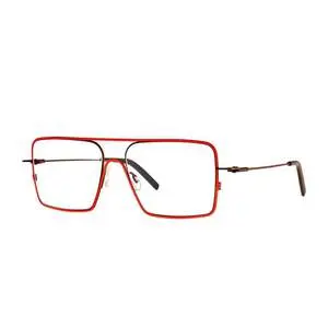 THEO EYEWEAR Isohel 387 Fluo / Burnt Shadow Matt - Red
