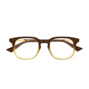 Bottega Veneta Linea Ribbon Eyeglasses With Clip-on - Brown
