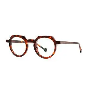 THEO EYEWEAR Common Ostrich Eyeglasses By - Havana