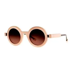 THEO EYEWEAR Oversized Round Sunglasses - Ivory