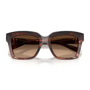 Dolce & Gabbana Dark Red Acetate Frame With Brown Lenses - Havana