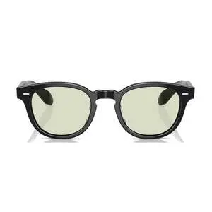 Oliver Spencer Square Frame Glasses - Black