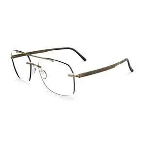 SILHOUETTE 5558/la Rimless Glasses - Gold