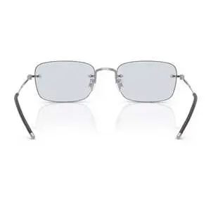 Oliver Spencer Rimless Eyeglasses Argento - Silver