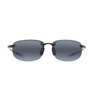 Maui Jim Hookipa Rimless Sunglasses - Black