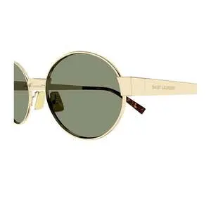 Saint Laurent Sl 692 Linea Sl Logo Sunglasses - Gold