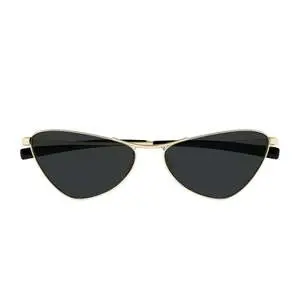 Saint Laurent Sl 830 Linea Sl Logo Sunglasses - Gold