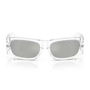 Versace Lens Logo Sunglasses - Transparent