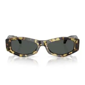 Versace Sunglasses With Logo - Havana