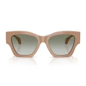 Versace Signature Square Frame Sunglasses - Brown
