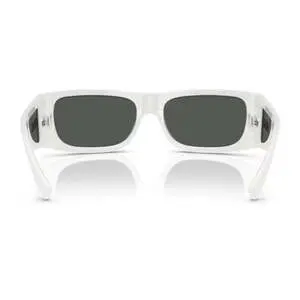 Versace Rectangle Sunglasses With Lens Logo