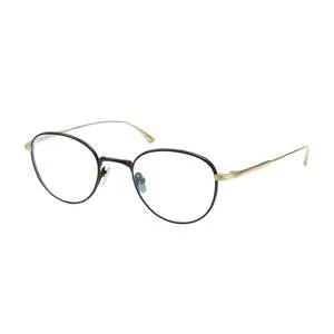 MASUNAGA Radio City Eyeglasses - Black