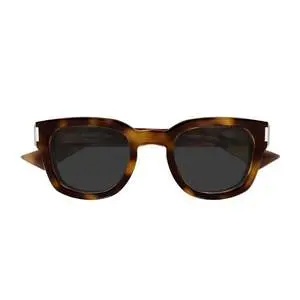 Saint Laurent Linea Corner Angle Sunglasses - Havana
