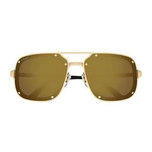 CARTIER Santos De Sunglasses - Gold