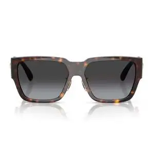 Versace Medusa Biggie Square Sunglasses - Havana
