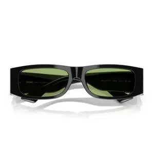 Versace Rectangle Sunglasses With Medusa Detail