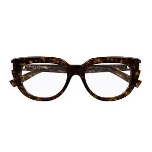 Saint Laurent Sl 828 Linea Corner Angle Eyeglasses - Havana