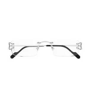 Cartier Décor C De Optical Frames - Silver