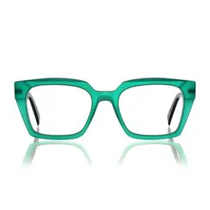 KIRK&KIRK Square Frame Eyeglasses - Green