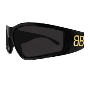 Balenciaga Bb0457s Linea Extreme Sunglasses - Black