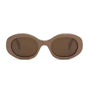 Celine Triomphe Oval - Brown