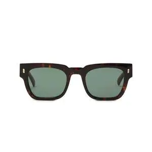 GAST Rectangular Acetate Frame With Metal Details