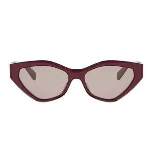 Celine Triomphe Cat Eye Sunglasses - Red
