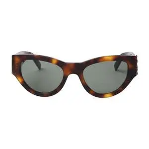 Saint Laurent Linea Monogram Sunglasses - Brown