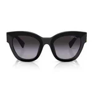 Miu Miu Oversized Butterfly Sunglasses - Black