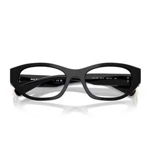 Miu Miu Oval Eyeglasses - Black