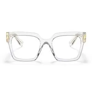 Miu Miu Square Frame Eyeglasses - Transparent