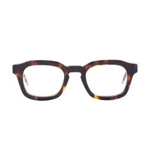 Thom Browne Rectangular Eyeglasses - Brown