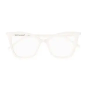 Saint Laurent Sl 386 Linea Corner Angle Eyeglasses - White