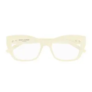 Saint Laurent Sl M117 Linea Monogram Optical Frame - Ivory