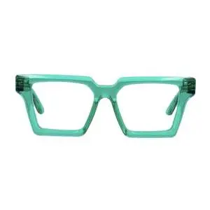PANETTI EYEWEAR Krystal Flash Square Frame Sunglasses - Green