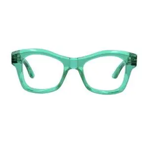 PANETTI EYEWEAR Squared Eyeglasses - Green