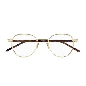 Saint Laurent Sl 781 Linea Corner Angle Eyeglasses - Gold
