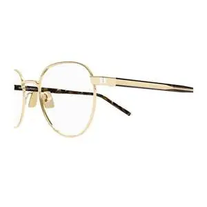 Saint Laurent Sl 781 Linea Corner Angle Eyeglasses - Gold