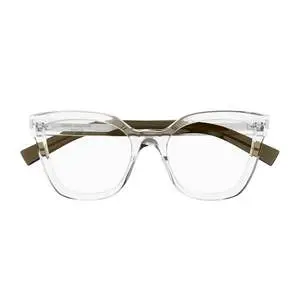 Saint Laurent Linea Corner Angle Optical Frames - Transparent
