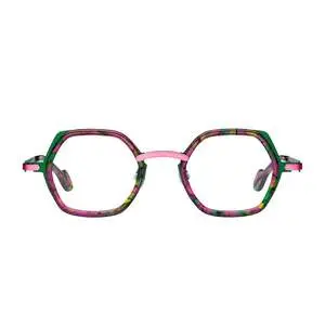 MATTTEW Acetate And Titanium Frame - Green