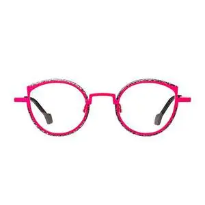 MATTTEW Apostrophe Round Frame - Pink