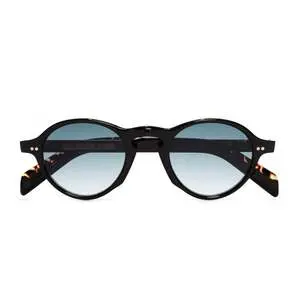 CUTLER AND GROSS Dark Havana Oval Frame - Black