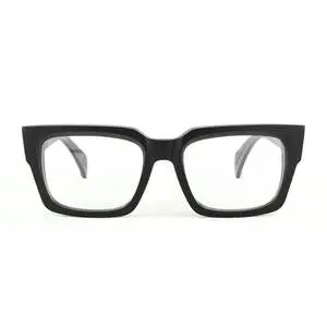 DANDY'S Arthur Rough Eyeglasses - Black