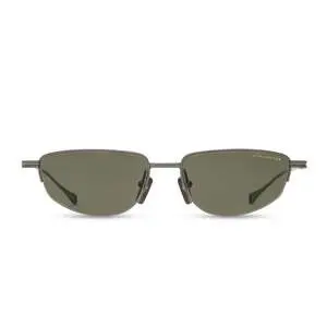 DITA LANCIER Brushed Antique Silver Sunglasses - Gray