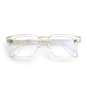 CUTLER AND GROSS Square Frame Eyeglasses - Transparent