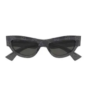 Gucci Gg1834s Linea Sunglasses - Screenprinted Gray