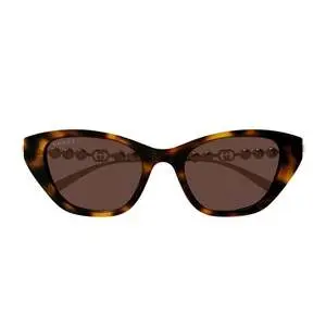 Gucci Gg1968s Linea Emblem Sunglasses - Havana