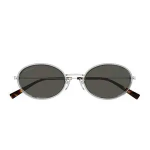 Gucci Gg1980s Linea Emblem Sunglasses - Gray