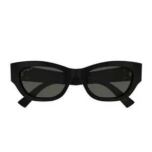 Gucci Sunglasses With Double G Logo - Black