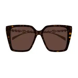 Gucci Gg1967s Linea Emblem Sunglasses - Havana